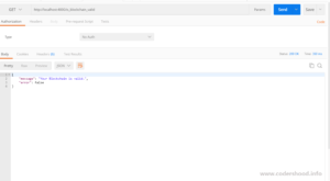 Create your first Blockchain using Nodejs checking blockchain validity ...