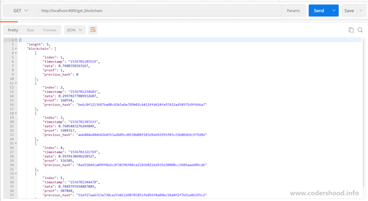 Create your first Blockchain using Nodejs getting full blockchain ...